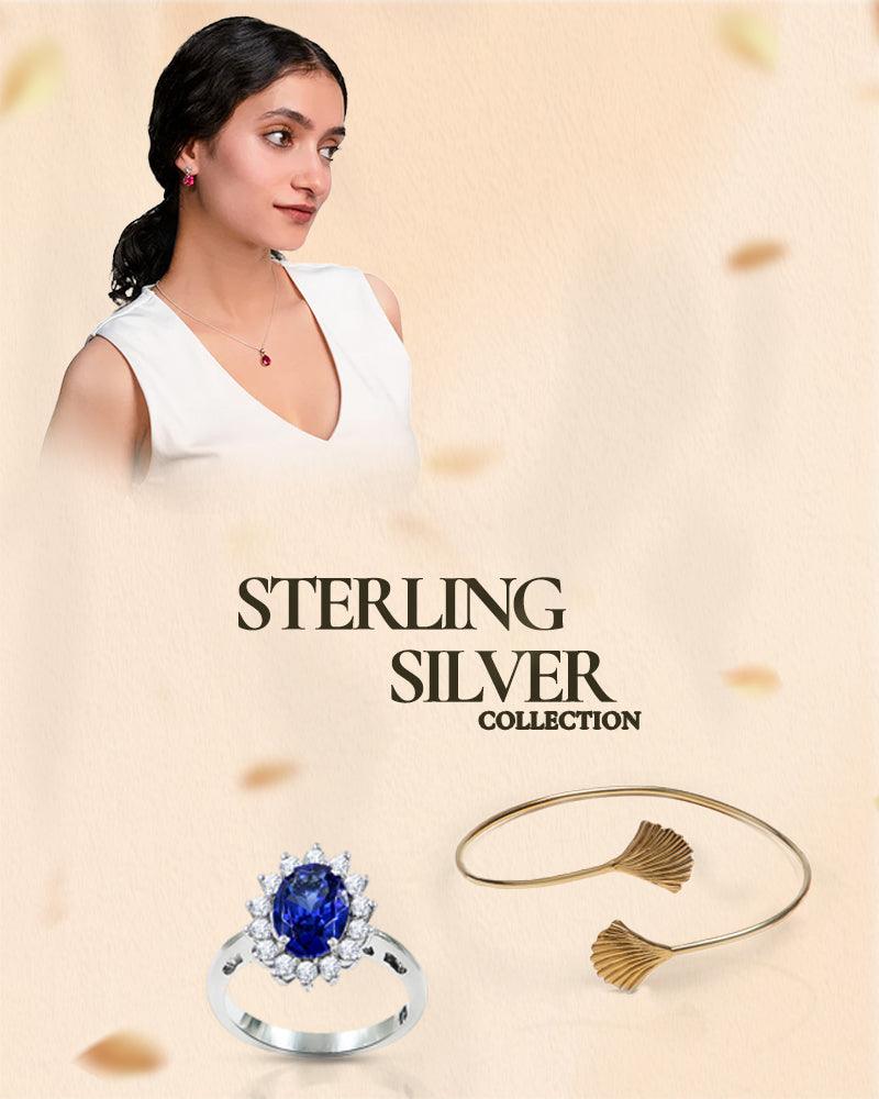Sterling Silver jewellery Collection | Elegant 925 Silver Designs - Amalfa